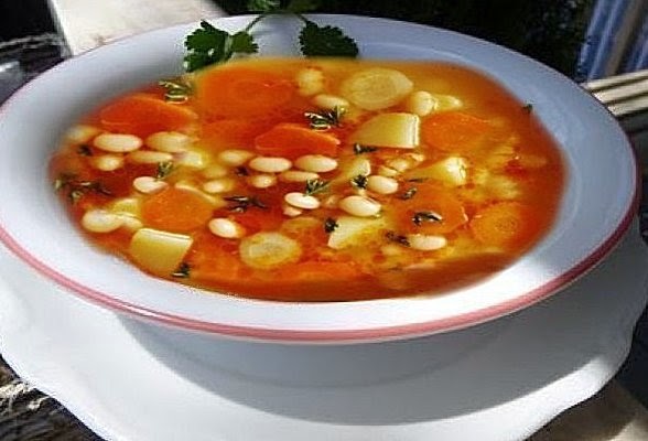 arta culinara: Supa de fasole boabe.