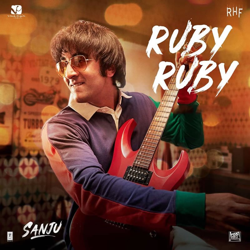 RUBY RUBY LYRICS – Sanju | AR Rahman | Ranbir Kapoor