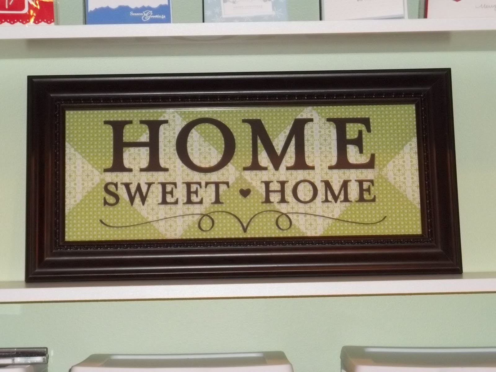 Creations by Chris: Home Sweet Home Decor Elements