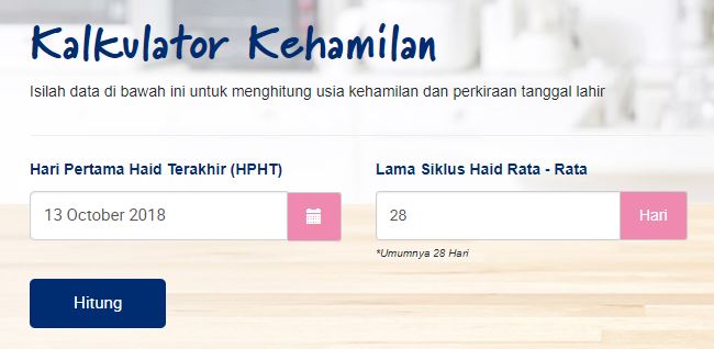 5 Cara Mudah Menghitung Usia Kehamilan Dan Hari Perkiraan Lahir (HPL ...