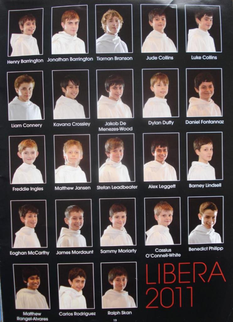 Libera Choir: Libera choir for 2011