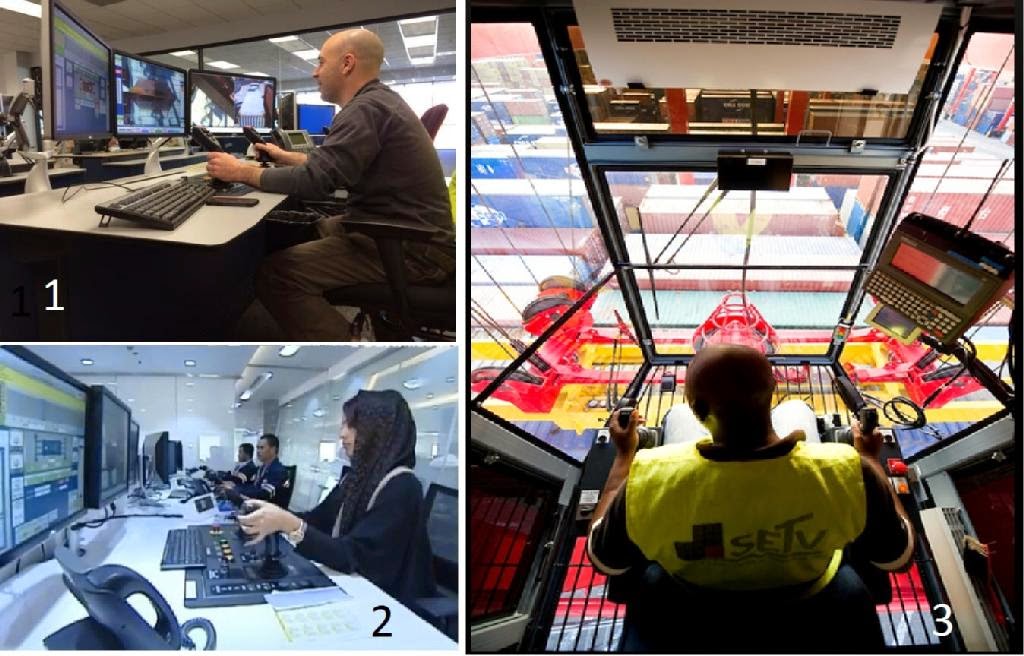 Merford Operator Room - Control Room For STSC / RTG'S