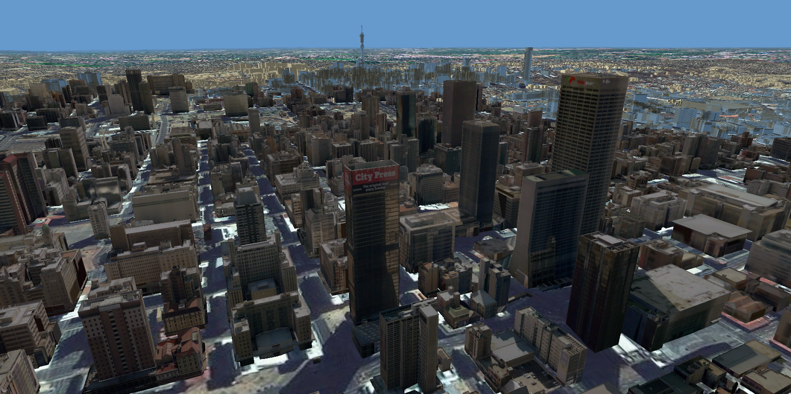 Urbanscene Serving A Large 3d City Basemap