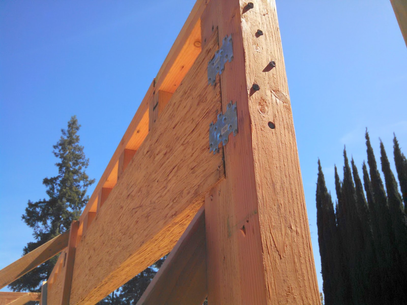 Roof Framing Geometry: California Wall Framing