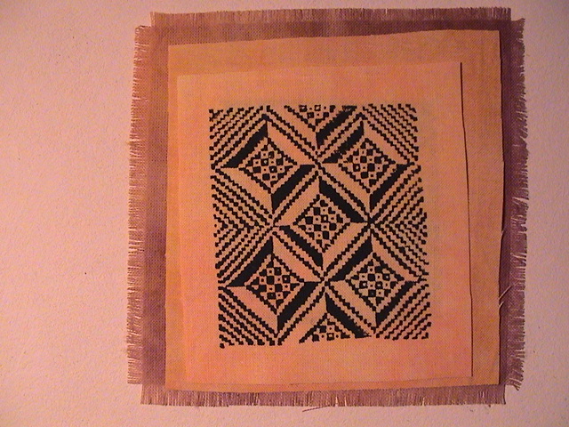 Textile Butterfly: Printing with new blocks from "Colouricious".