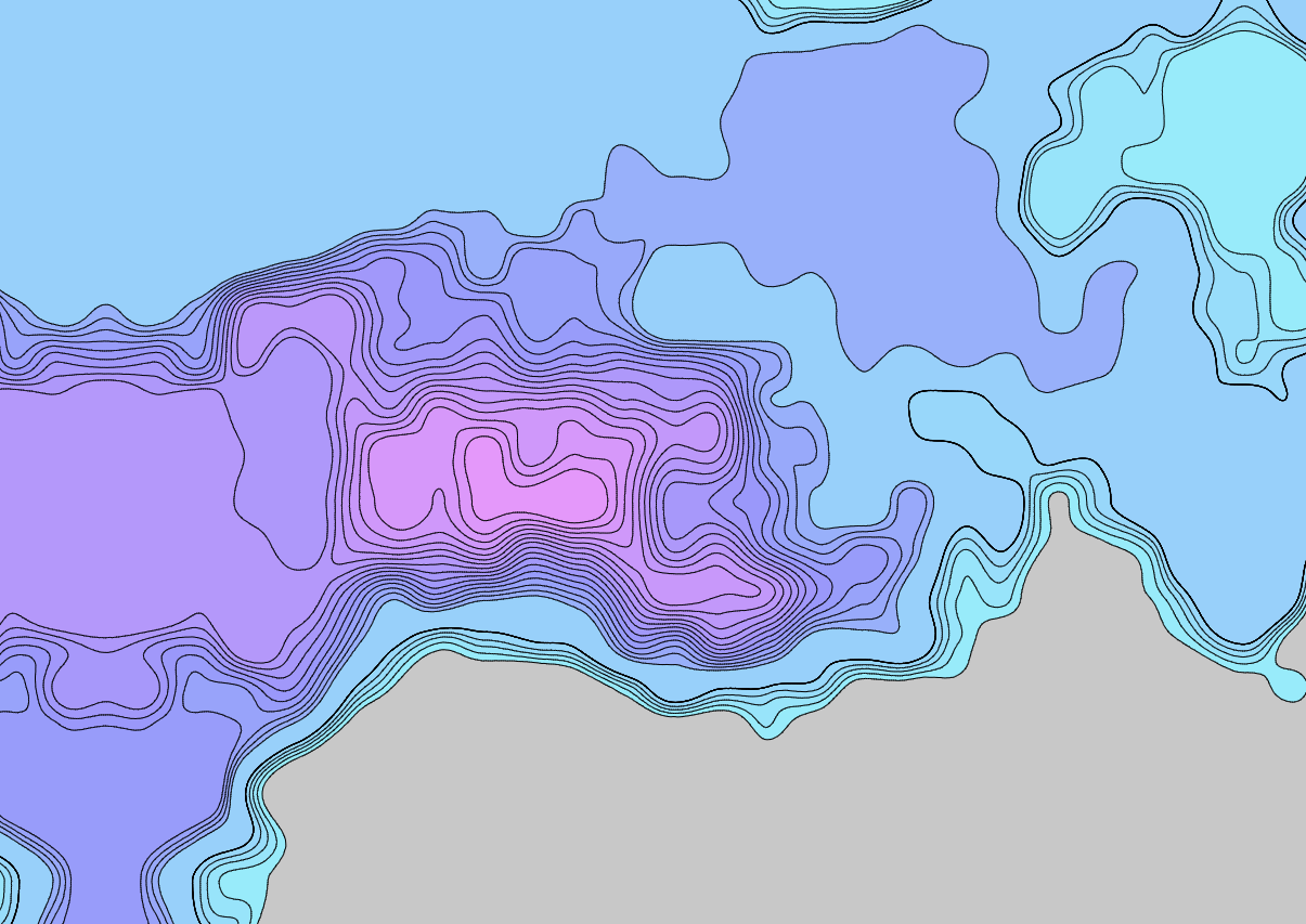 Finding Perlin contours