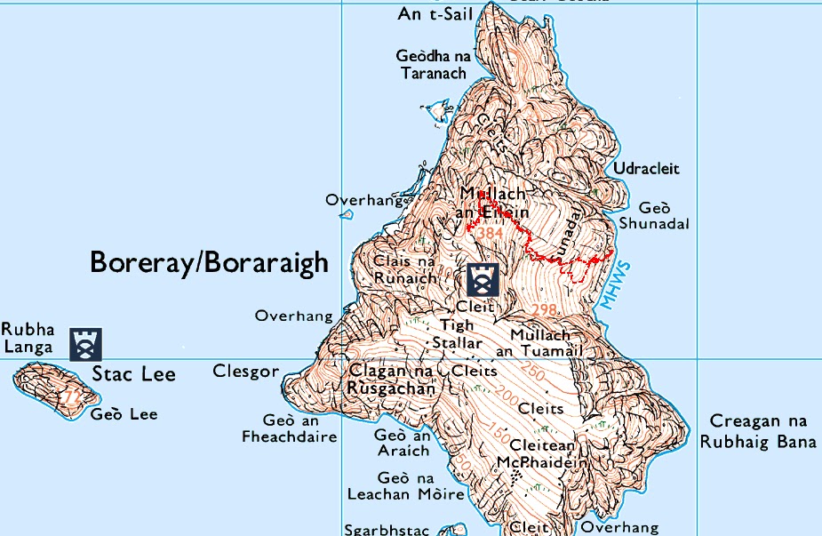 Went up a hill and came down