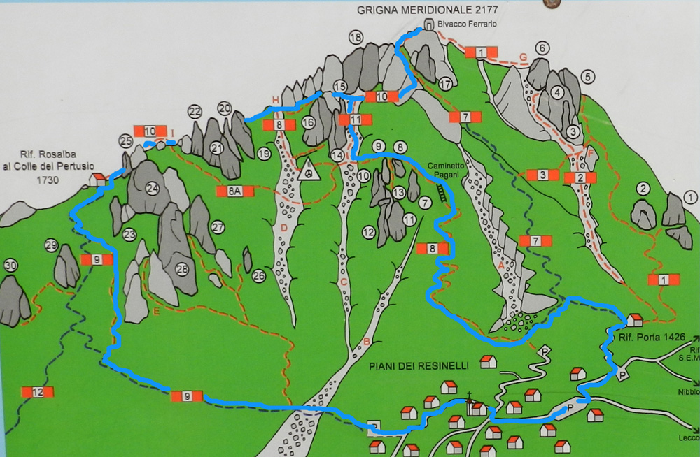 LA MONTAGNA: GRIGNA MERIDIONALE mt. 2177 direttissima + alta via