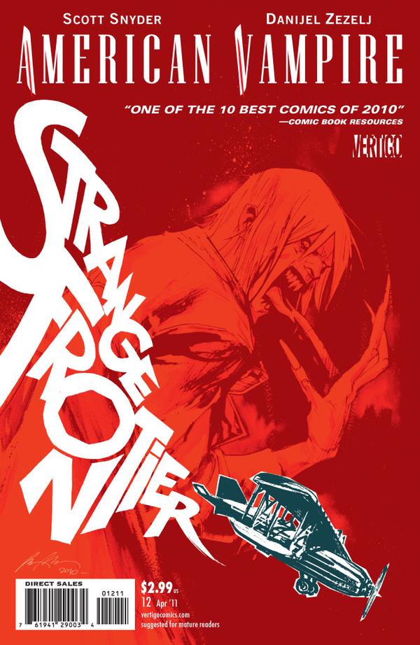 The Geeky Nerfherder: Comic Book Art: 'American Vampire'