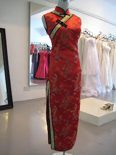 MY BRIDAL GOWN: Custom Made Cheongsam