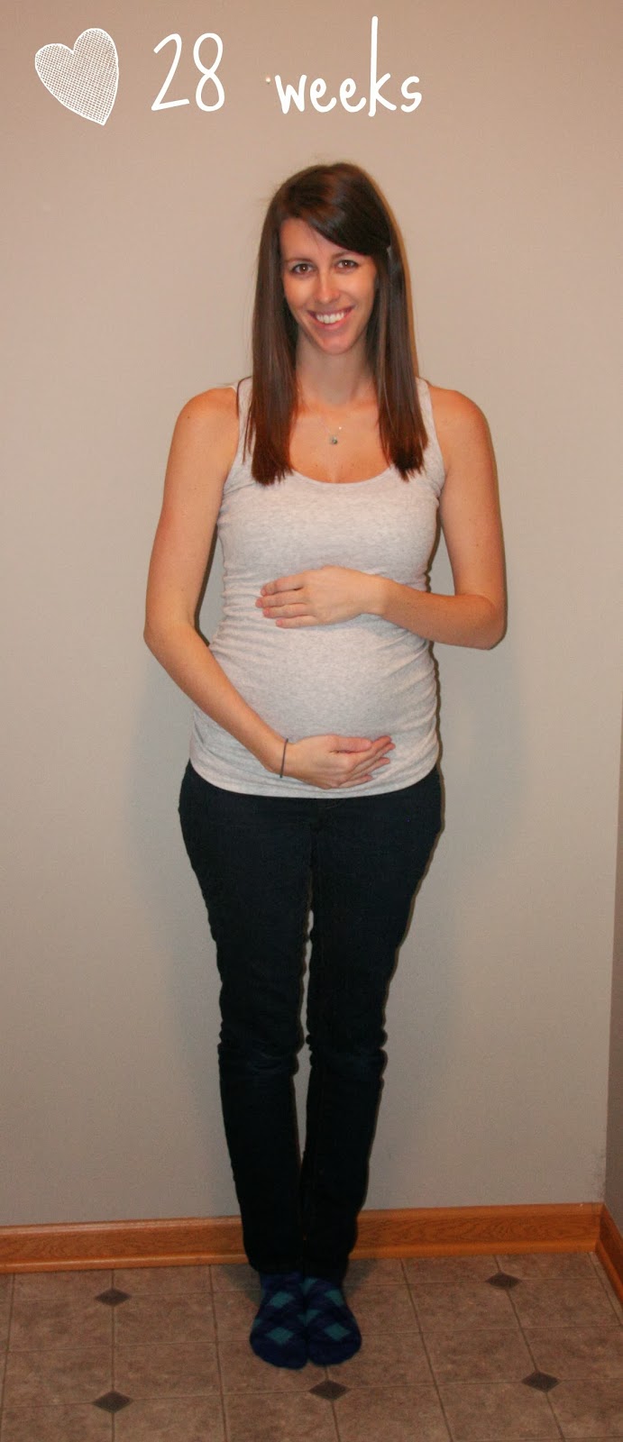 Simple Suburbia: Bumpdate: 28 Weeks