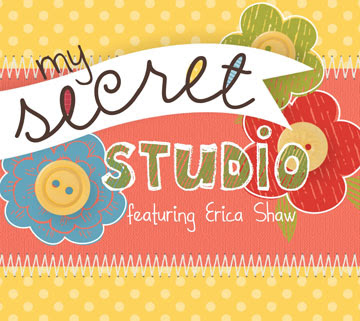 Stamping with Erica: Introducing... My Secret Studio!
