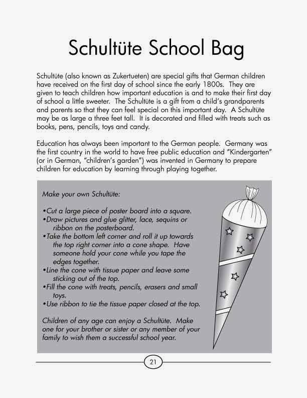 Zap the Grandma Gap: My German Ancestor Activity Book