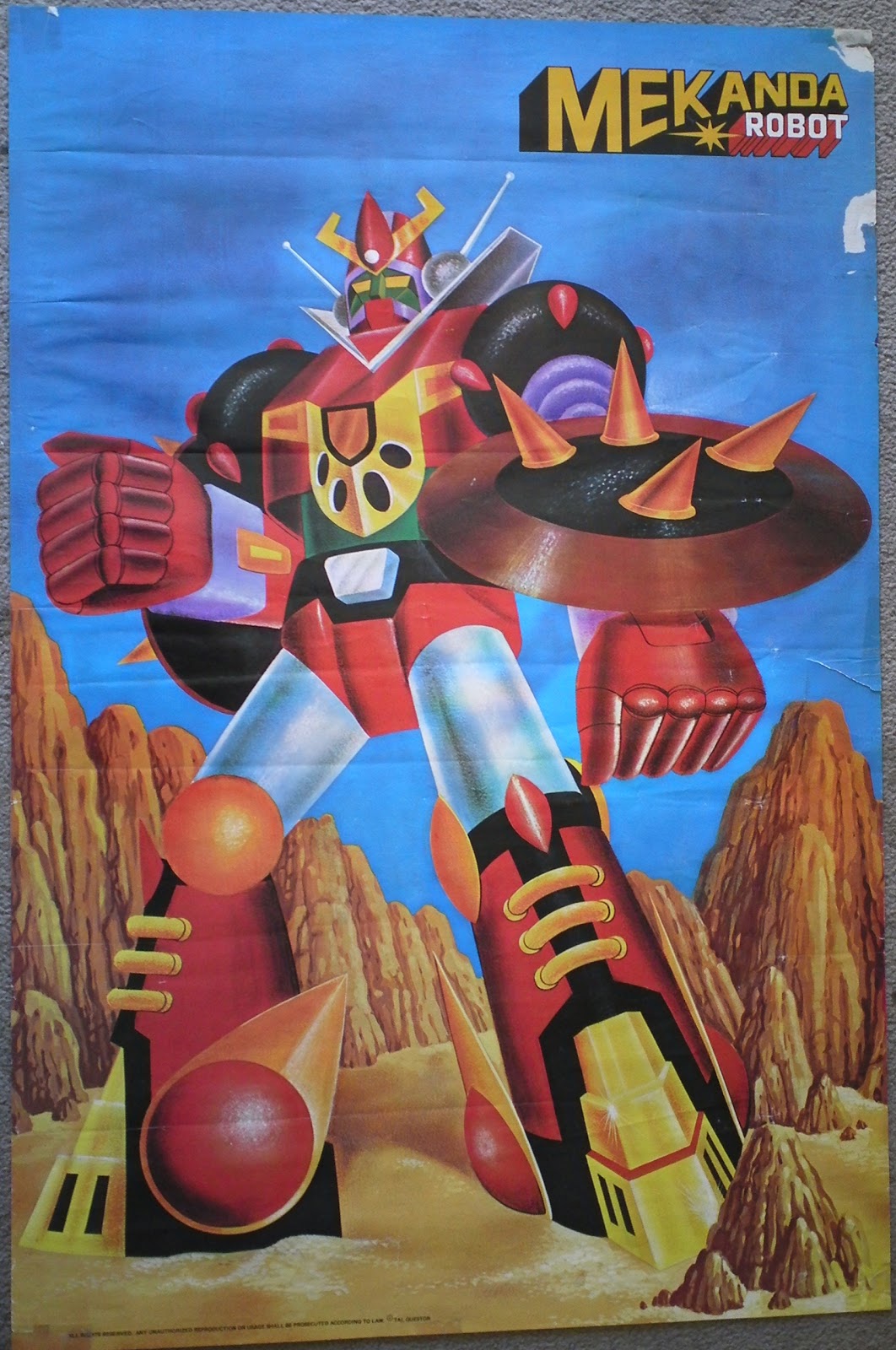 My Old Shit - Collectibles or Trash?: 011 Mekanda Robot ( 合身戦隊メカンダーロボ )