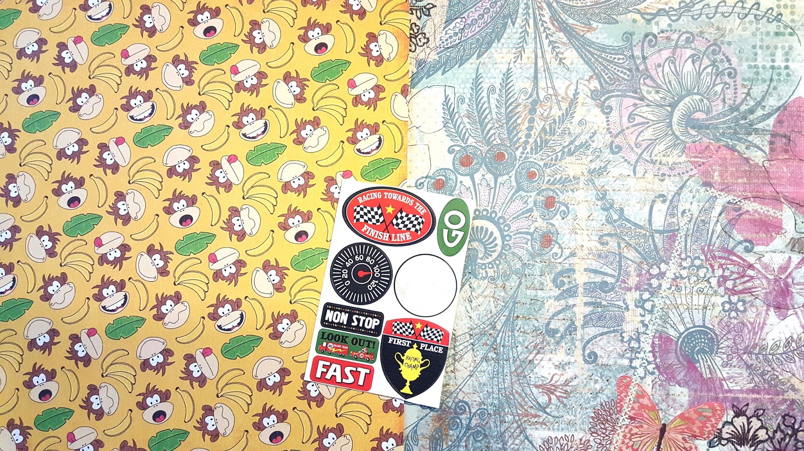 Doreena's Place: 04/26/16 - April "Ugly Paper" Challenge