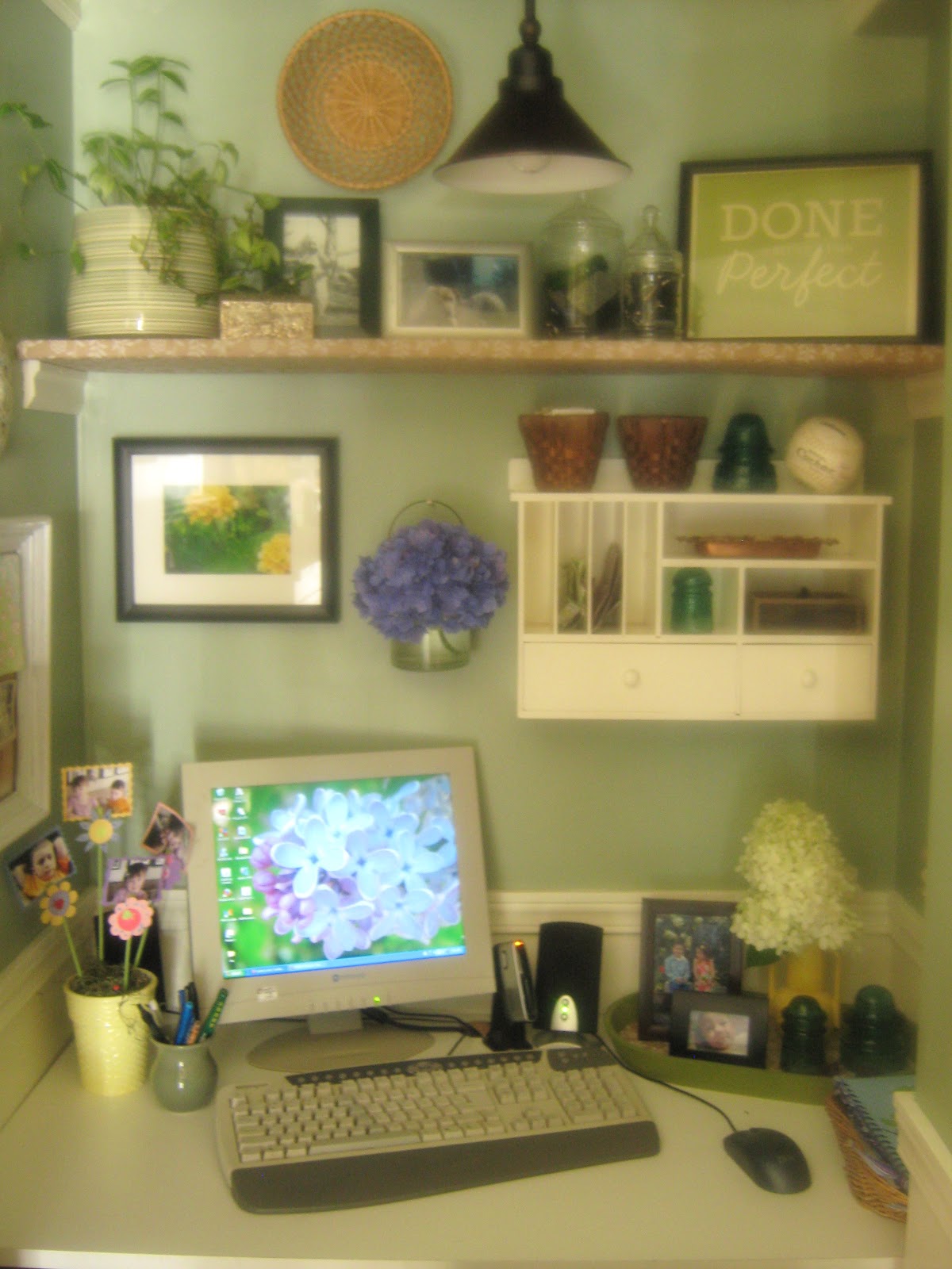 Rindy Mae: Computer Cubby Makeover