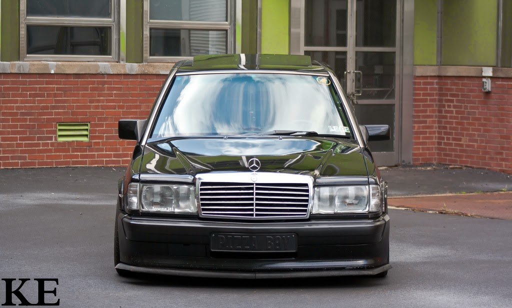 Mercedes-Benz W201 190E on Borbet wheels | BENZTUNING