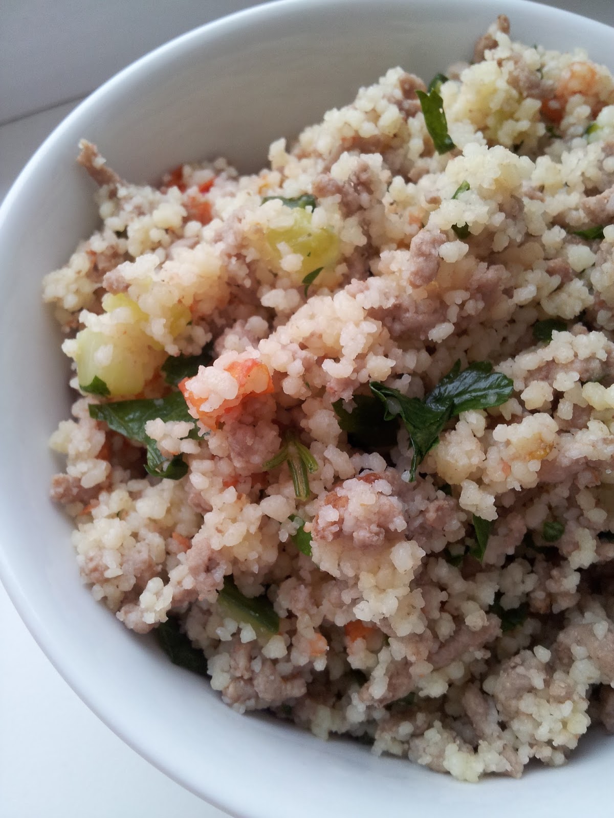 Gredi kokkab: Kuskuss hakkliha ja köögiviljadega