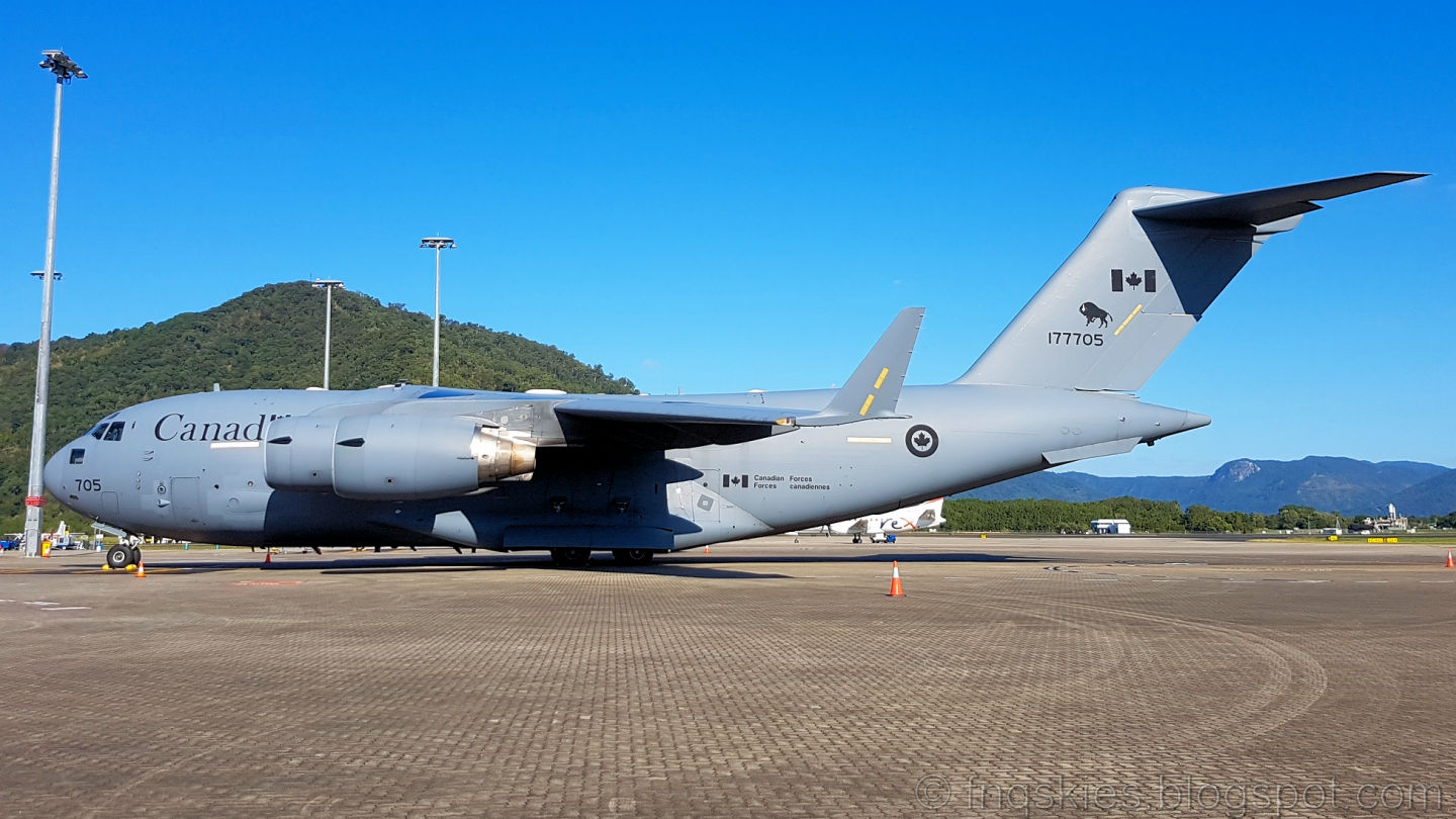 Far North Queensland Skies: Royal Canadian Air Force C-17A CC-177 ...