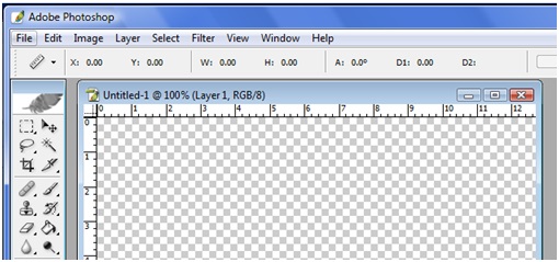 TUTORIAL ADOBE PHOTOSHOP CS: Menggunakan Rulers, Measure Tool, dan Guides