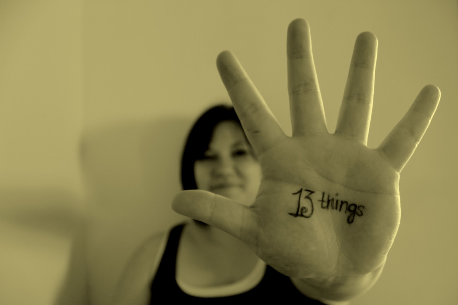 13 things...: Day 13 - Myself With 13 Things
