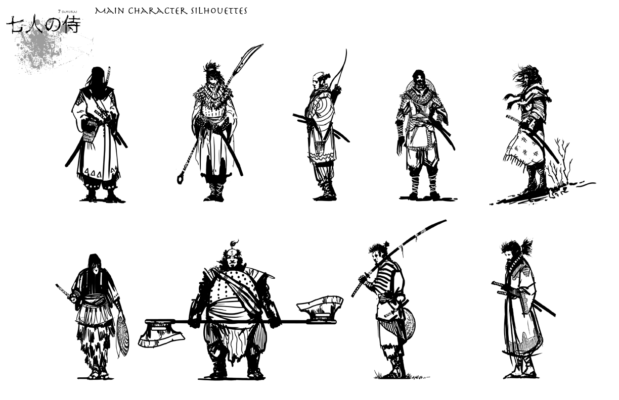 Karl Lindberg Art Blog: Seven Samurai