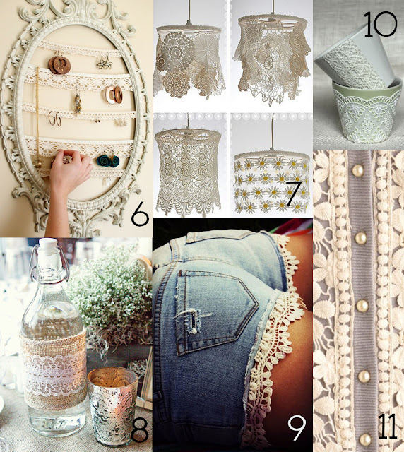 Inspiration: In love with lace.