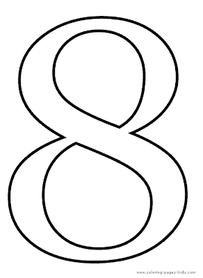 Fise cu numere gradinita - Planse cu cifre de colorat - 22 :: Fise de ...