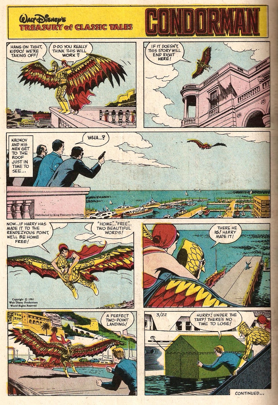 Sunday Comics Debt: Condorman is no Birdman