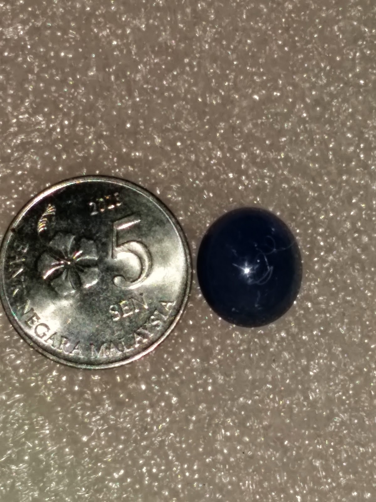 Koleksi Cincin Batu Permata: BMT-061 Batu Nilam Biru Burma - RM80