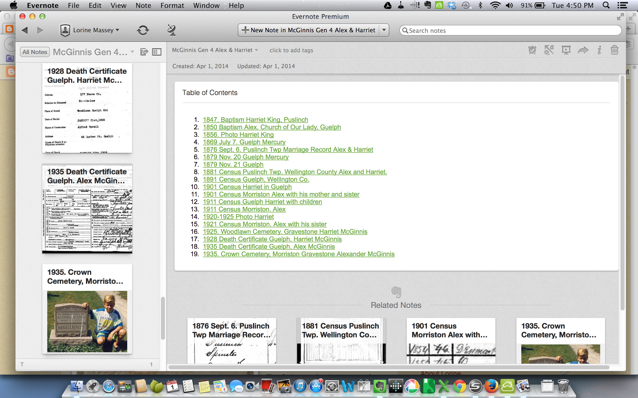 Olive Tree Genealogy Blog: Using Evernote to Make Virtual Binders for ...