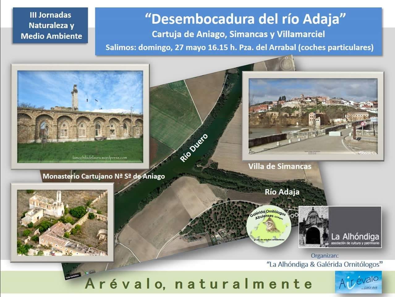 A la desembocadura del río Adaja