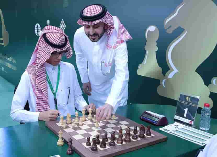 FIRST OFFICIAL CHESS CHAMPIONSHIP IN SAUDI ARABIA