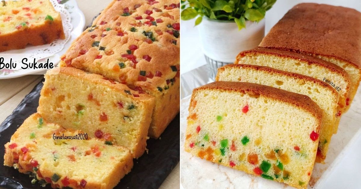 Resep Bolu Sukade. Ada Yang Kangen Sama Kue Ini? 😍 - Resep Menu Asyik