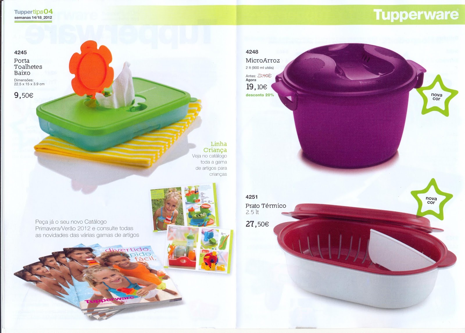 O Mundo da Tupperware: TUPPERTIPS - Semana 14/18 - 2012