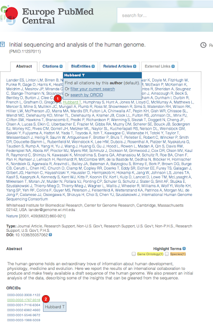 ORCIDs in Europe PMC – Europe PMC News Blog