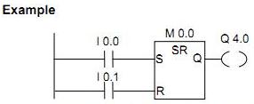 Learning PLC/Automation: SR Set-Reset Flip Flop