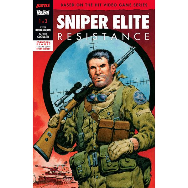 Boys Adventure Comics: Sniper Elite Resistance - exclusive Ian Kennedy ...