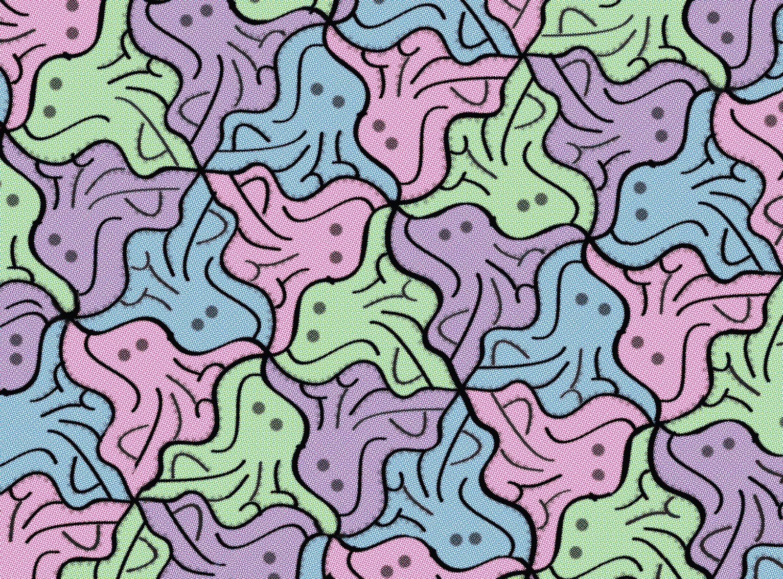 Mary's Illustration Blog: Tessellating Animals