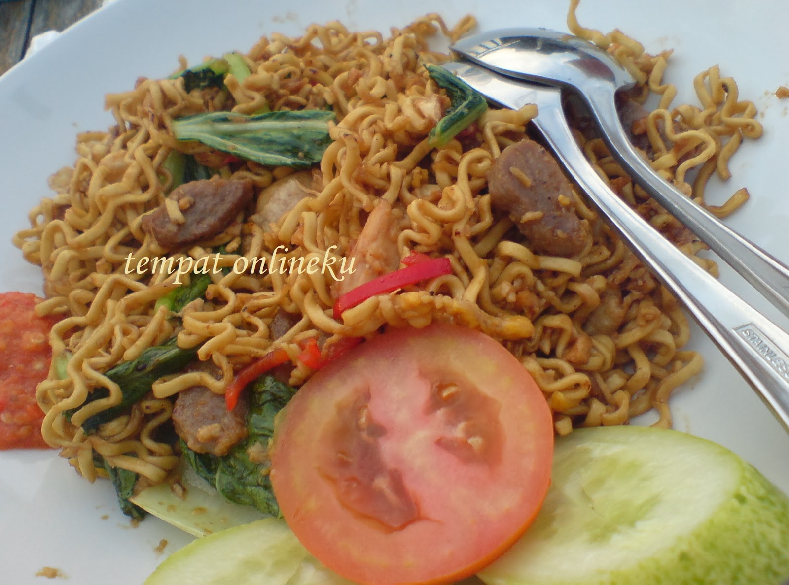 Resep Cara Membuat Mie Goreng Daging Spesial | Resep Aneka Masakan Enak