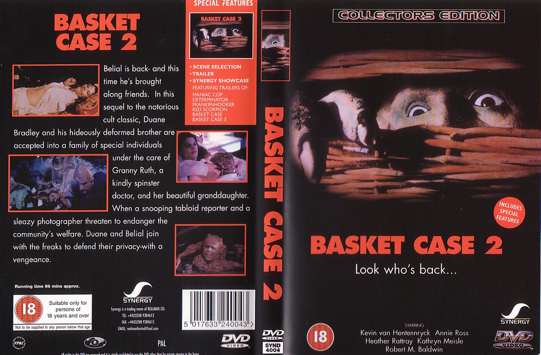 Todo El Terror Del Mundo: ¿Dónde Te Escondes, Hermano 2? (Basket Case 2 ...