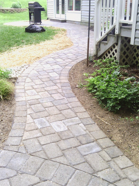BEAUTIFULL YOUR HOME WITH INTERLOCKING PAVERS: Paver Patio 6x9 and 6x6 ...