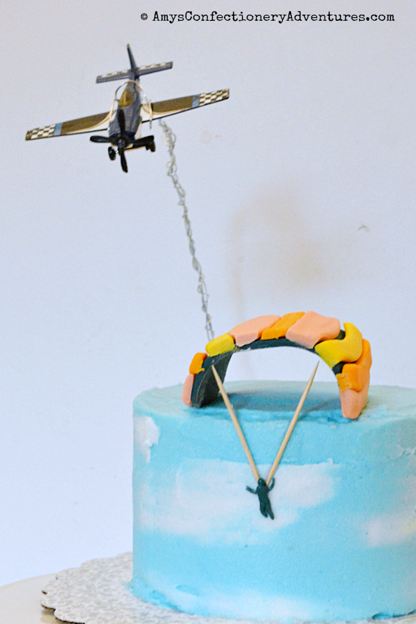 Skydiving Cake