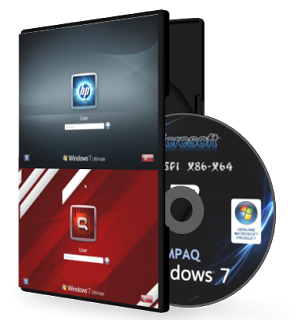 Hp Compaq Windows 7 Ultimate X86 X64 Pre Activated - batteryfasr
