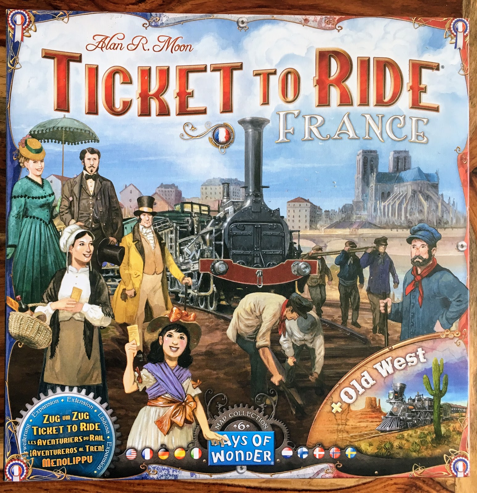 Wargames and Railroads: Days of Wonder - Ticket to Ride; France & The ...