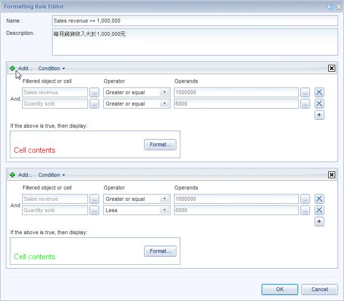 小鯨魚的天空: [SAP][Web Intelligence Rich Client] Conditional Formatting ...