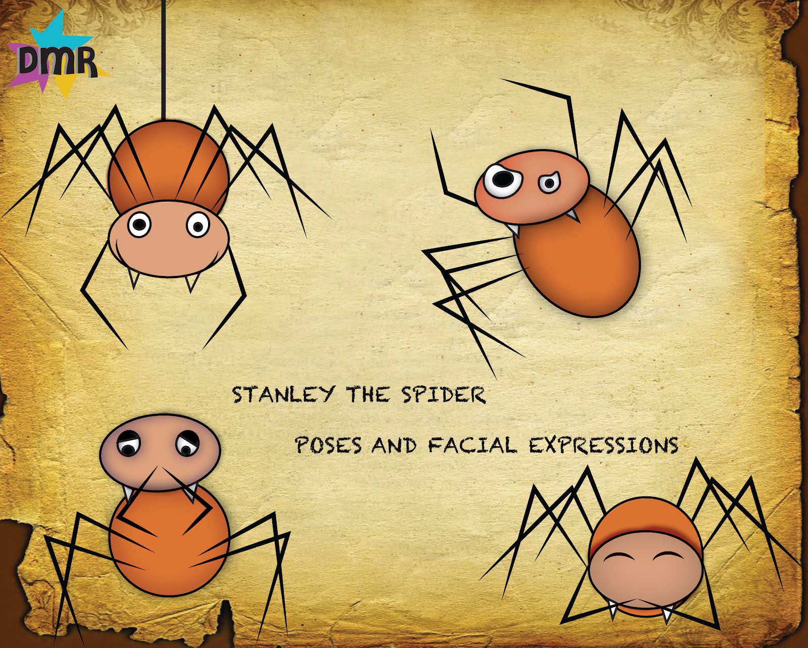 My World of Color: Update Hippo For Love Characters (Stanley The Spider ...