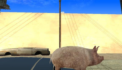 Skin Pig Babi GTA V To SA | GTAind - Mod GTA Indonesia