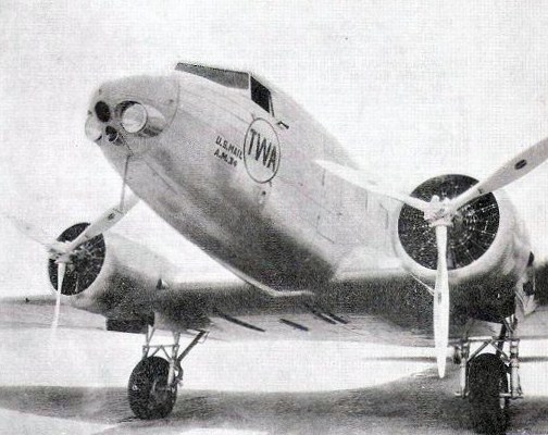 Aviación por Leandro : 1940 - DOUGLAS DC-1 termina sus días en España