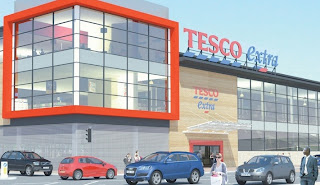 rotherham business news: News: Work starts on new £40m Tesco